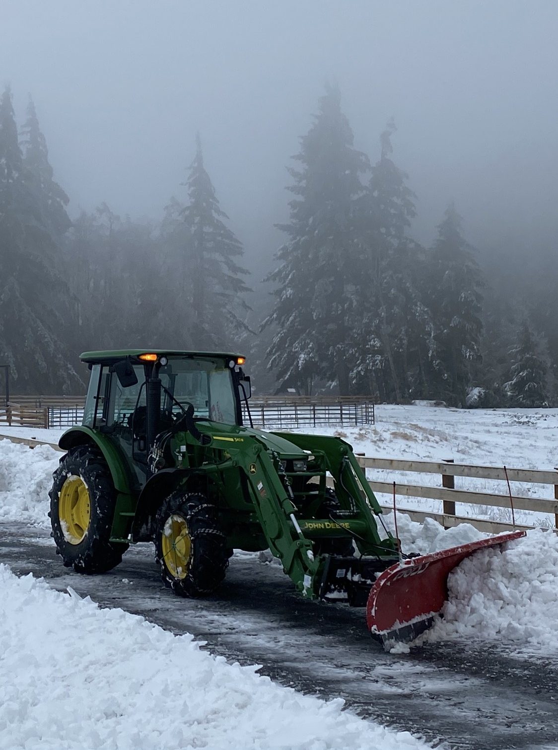 Snow Plowing Service Washougal, WA
