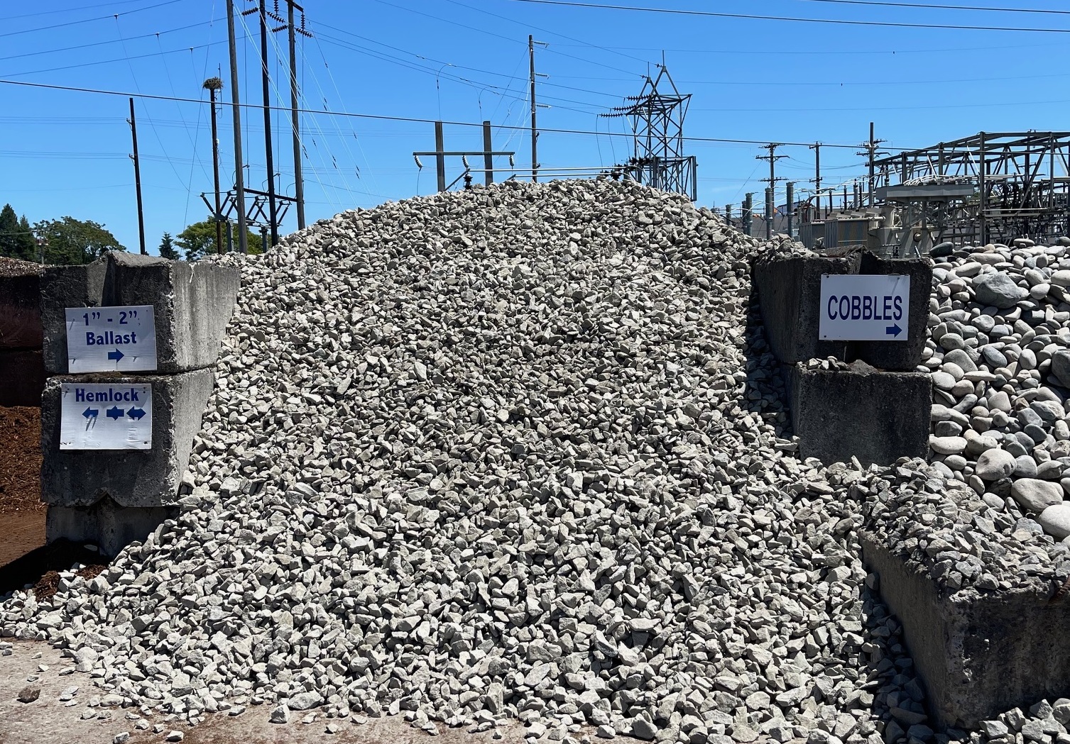 Clean Crushed Rock Delivery Vancouver, Washougal, Camas, WA